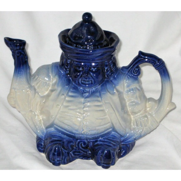 Staffordshire | Kitchen | Unused Toby Judge Staffordshire Flow Blue ...